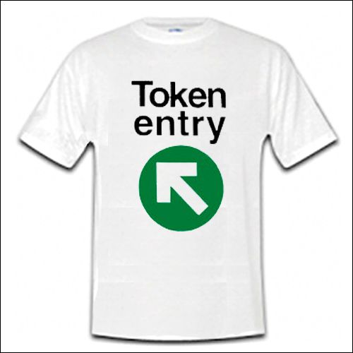 Token Entry - Logo Shirt - Mad At The World